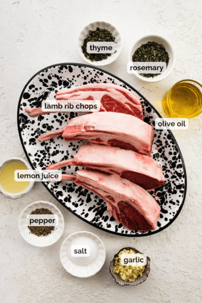Lamb Chops Marinade Recipe (with Garlic and Rosemary) - Cucina by Elena