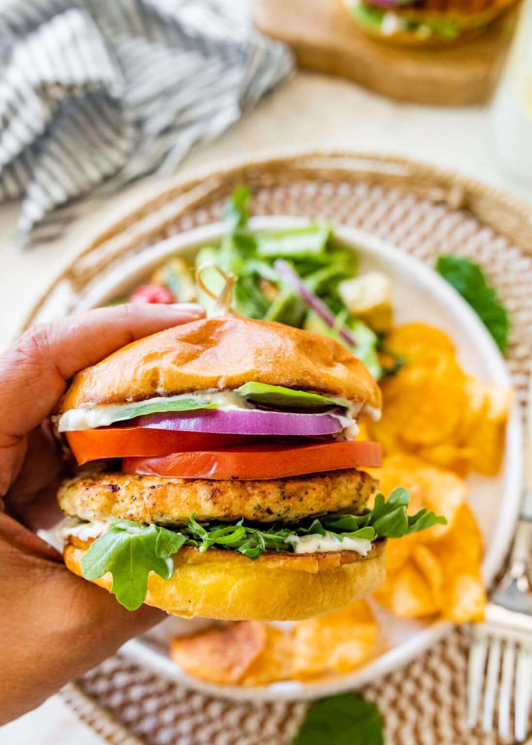Juicy Ground Chicken Burgers (Italian-Style Recipe) - Cucina by Elena