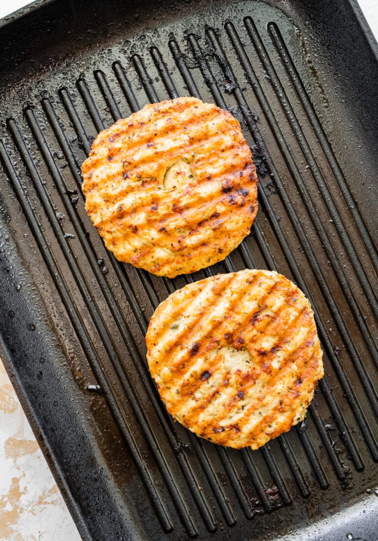 Juicy Ground Chicken Burgers (Italian-Style Recipe) - Cucina by Elena