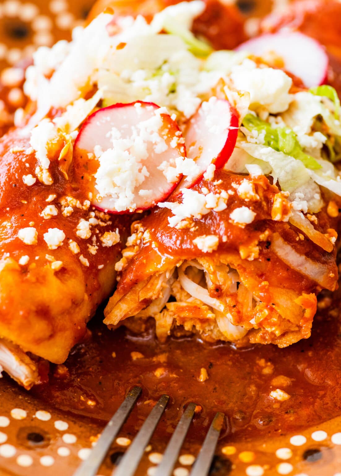 Enchiladas Rojas (Red Enchiladas Recipe) - Cucina by Elena
