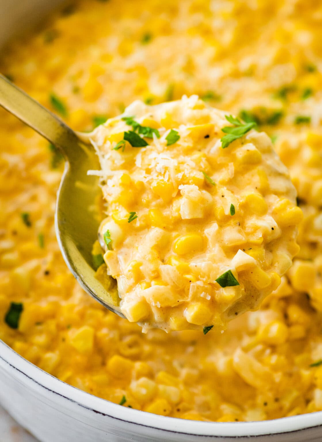 Homemade Creamed Corn Recipe - Cucina by Elena