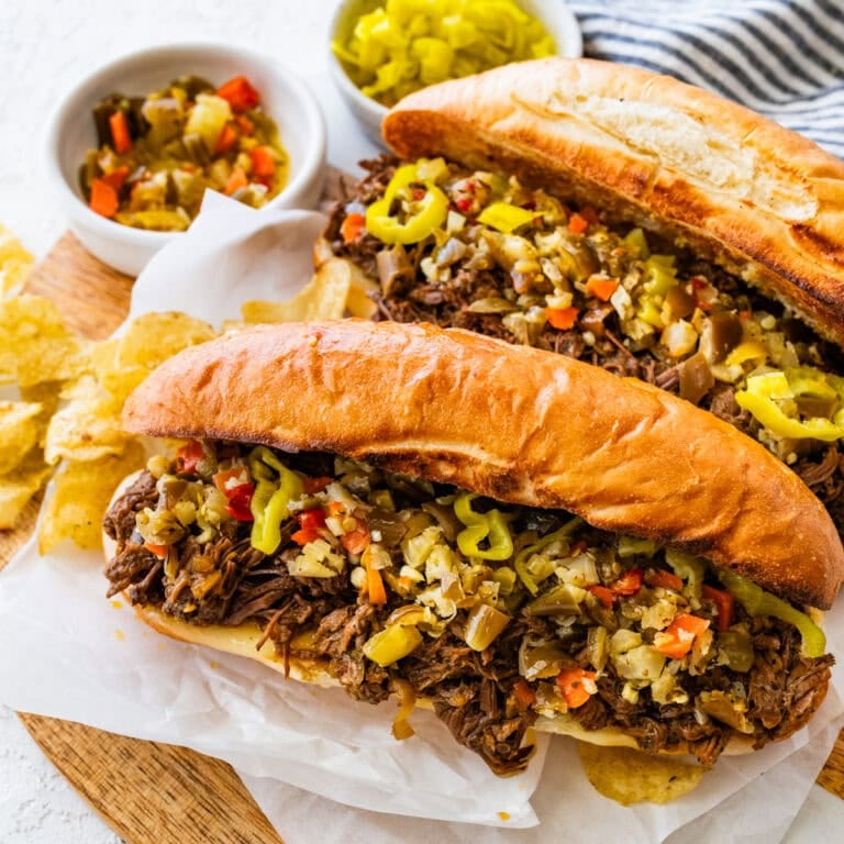 Italian Beef (Easy Slow Cooker Recipe) - Cucina by Elena