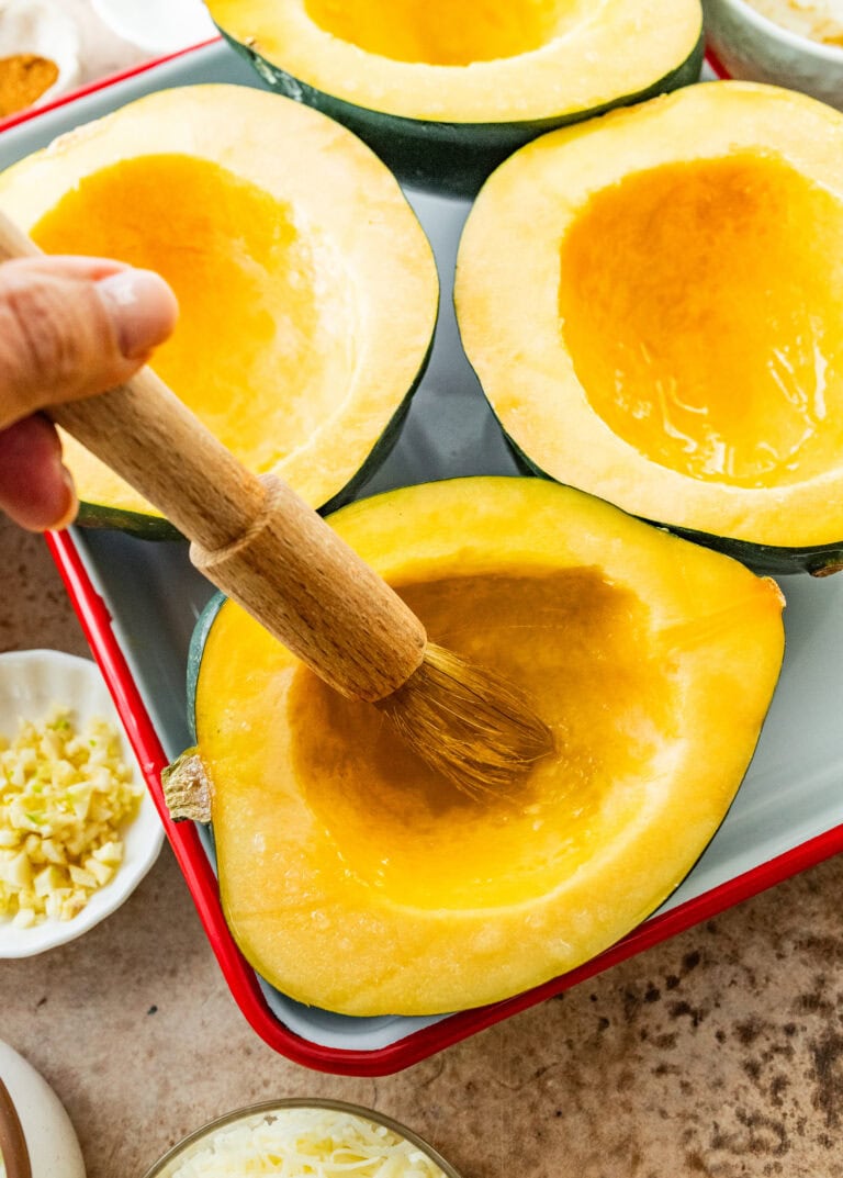 Stuffed Acorn Squash (with Sausage) - Cucina by Elena
