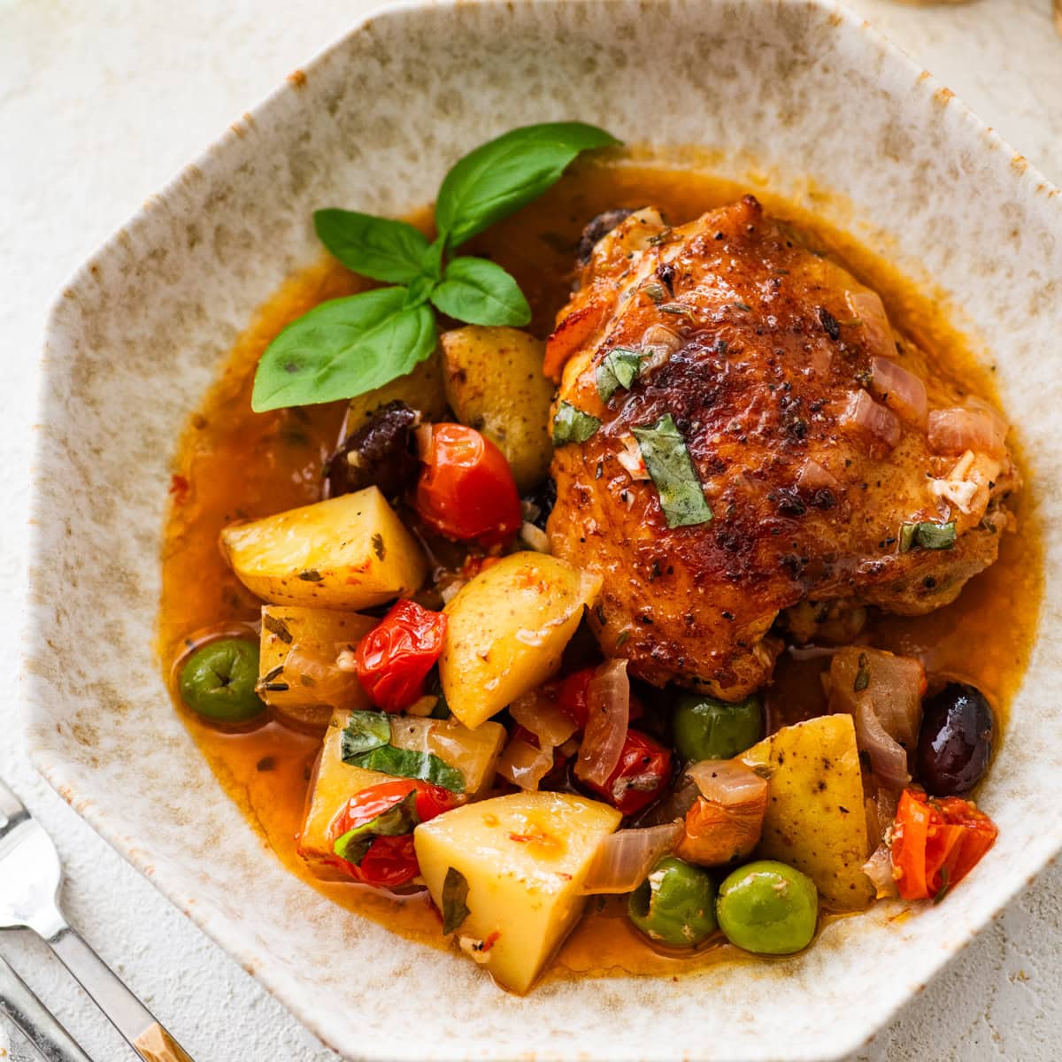 Mediterranean Chicken Recipe - Cucina by Elena