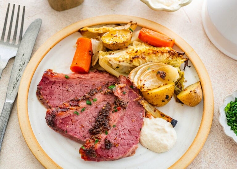 Baked Corn Beef and Cabbage - Cucina by Elena