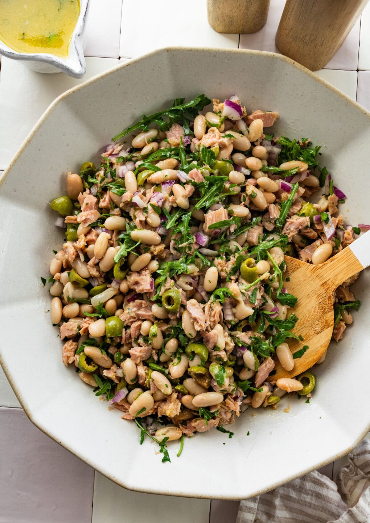 Tuna and White Bean Salad - Cucina by Elena