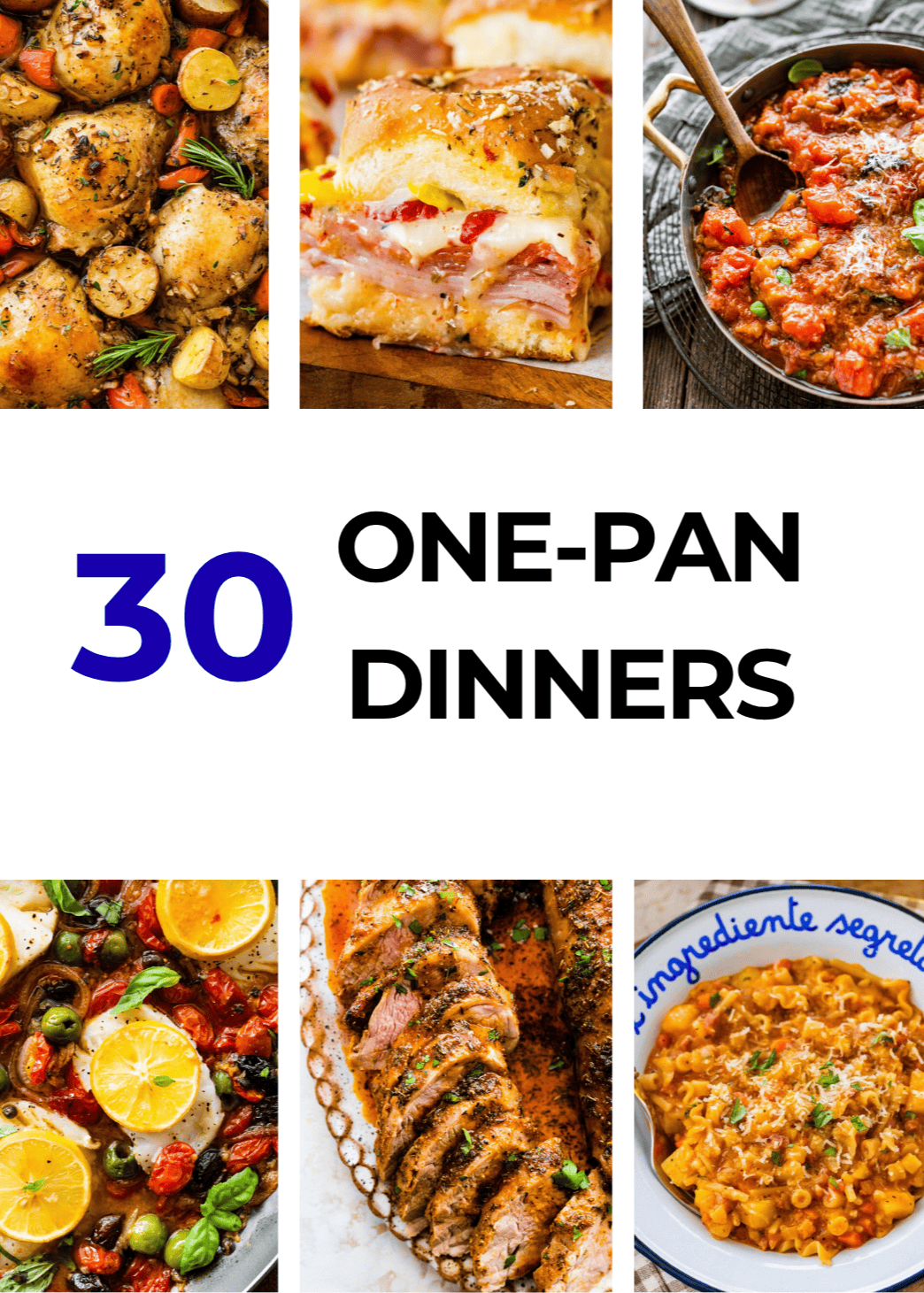 30 One-Pan Dinners (Easy & Reliable) - Cucina by Elena