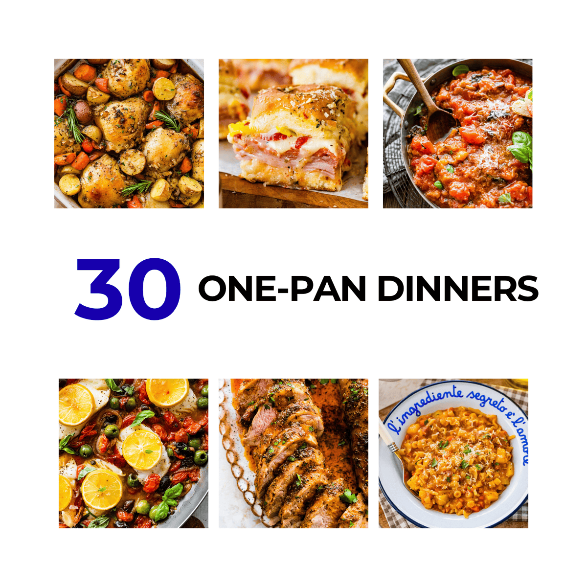 30 One-Pan Dinners (Easy & Reliable) - Cucina by Elena